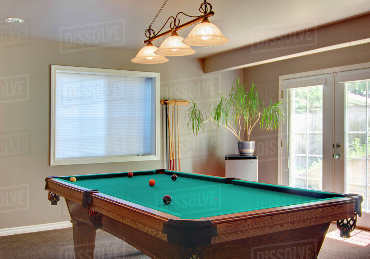 Pool table - Royalty-free Stock Photo | Dissolve