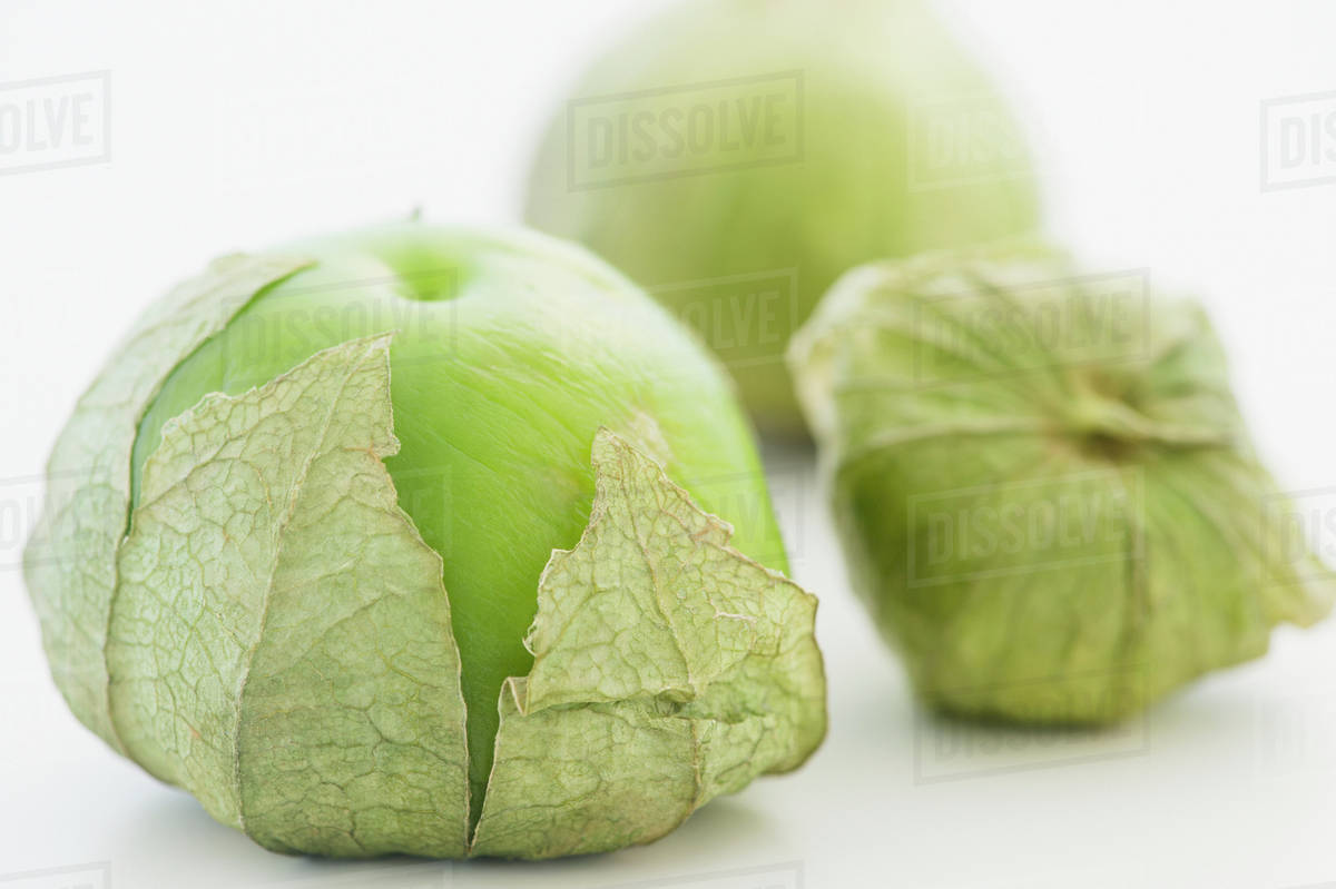 Close up of tomatillos - Royalty-free Stock Photo | Dissolve