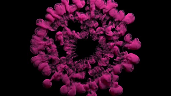 Smoke explosion shockwave effect - Stock Video Footage - Dissolve