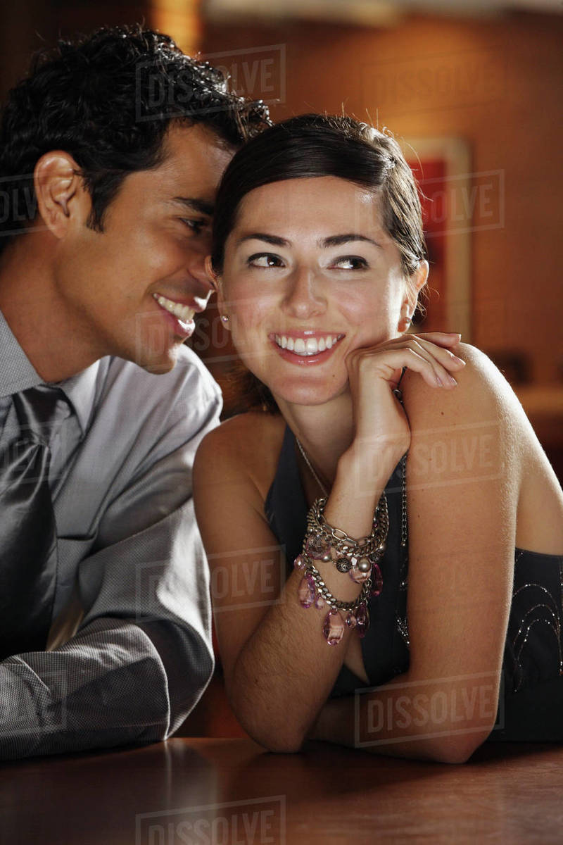 Romantic Hispanic couple - Royalty-free Stock Photo | Dissolve