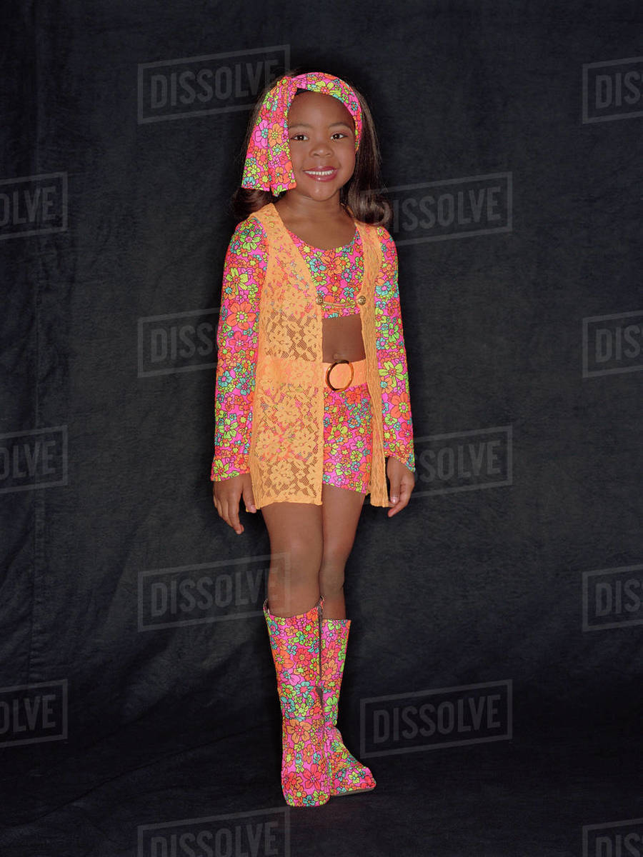 African girl in pageant costume - Royalty-free Stock Photo | Dissolve