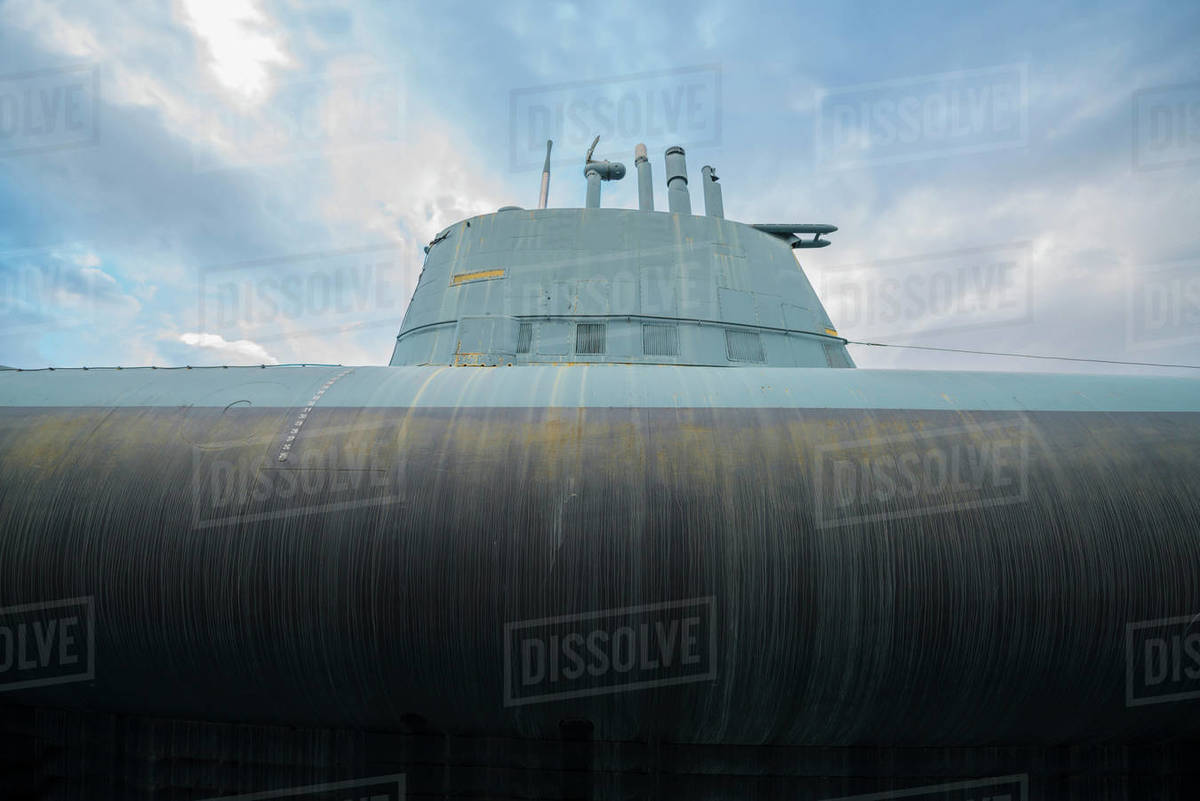 Submarine Tower with Grey Sky in Milan, Lombrdy in Italy. - Royalty ...