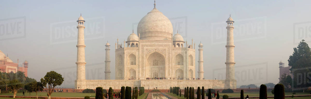 Facade of a mausoleum, Taj Mahal, Agra, Uttar Pradesh, India - Royalty ...