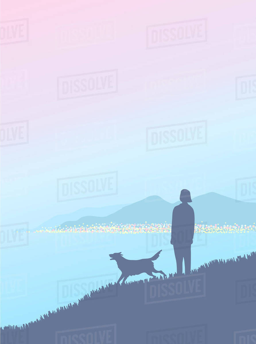 Solitude, illustration - Royalty-free Stock Photo | Dissolve