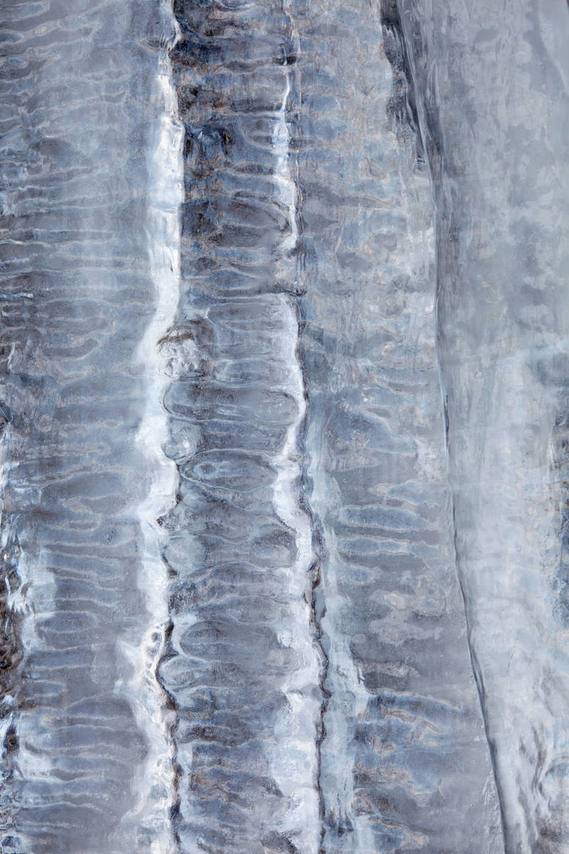 Close-up of Icicles formation - Royalty-free Stock Photo | Dissolve