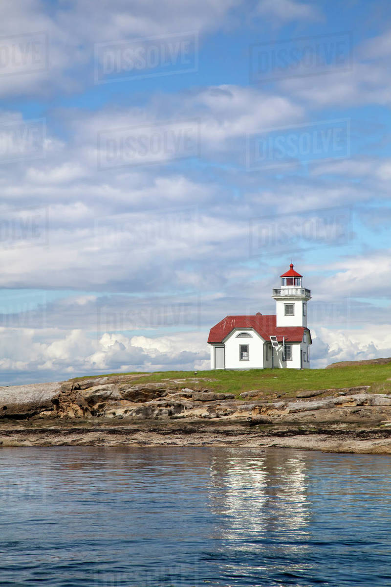 USA, Washington State, San Juan Islands, Patos Island, View of Patos ...