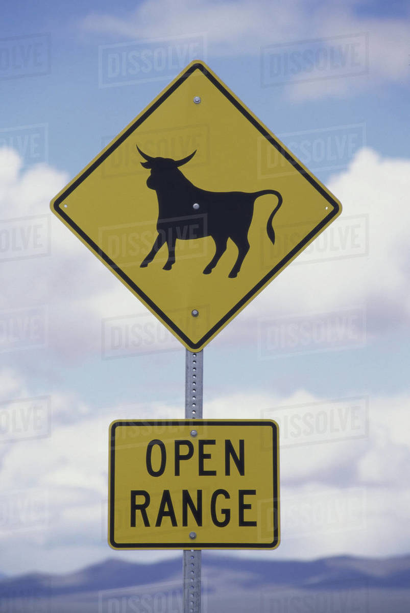 Bull sign - Royalty-free Stock Photo | Dissolve