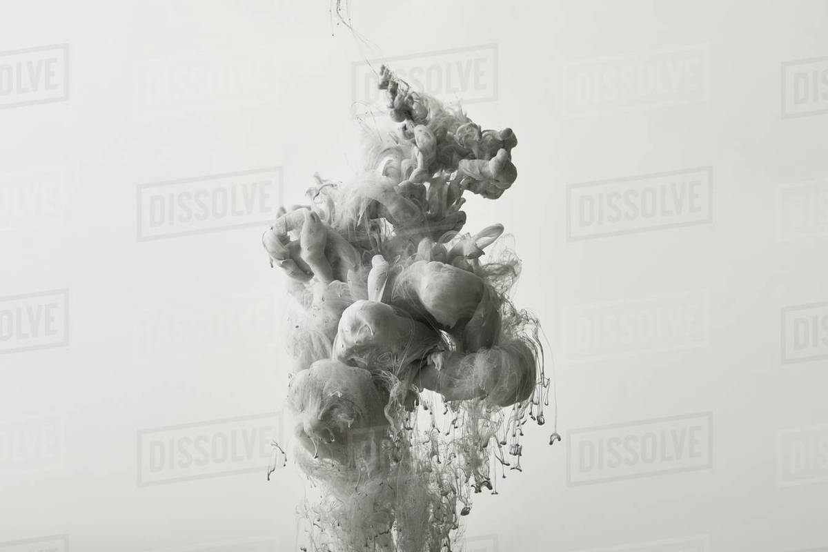 Abstract background with grey paint splash - Stock Photo - Dissolve