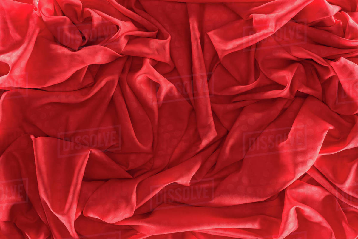 Beautiful red silk fabric, valentines day background - Stock Photo ...