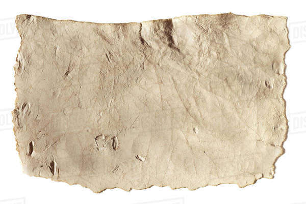 blank ancient paper texture isolated on white - Royalty-free Stock ...