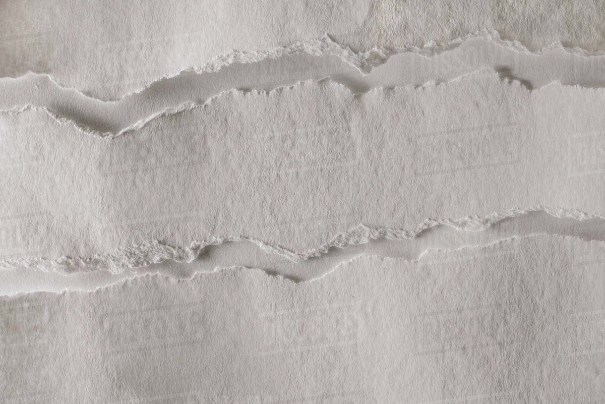 blank white ragged paper texture - Royalty-free Stock Photo | Dissolve