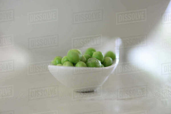 Spoon with peas - Royalty-free Stock Photo | Dissolve