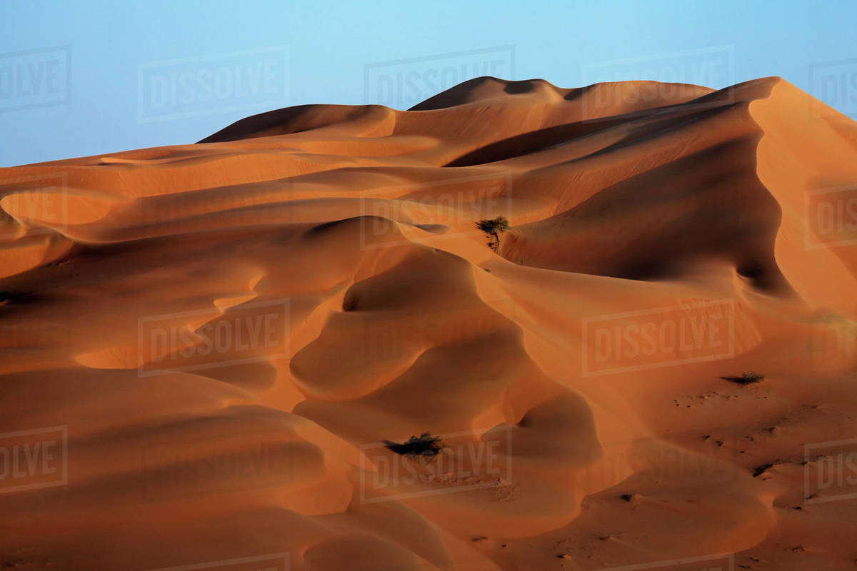 Sand Dunes, Arabian Desert, Saudi Arabia - Stock Photo - Dissolve