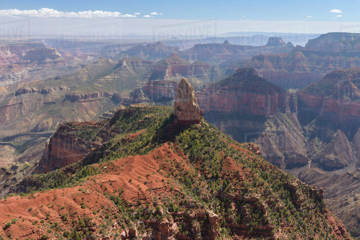 Mount Hayden, Grand Canyon, Arizona, America, USA - Royalty-free Stock ...