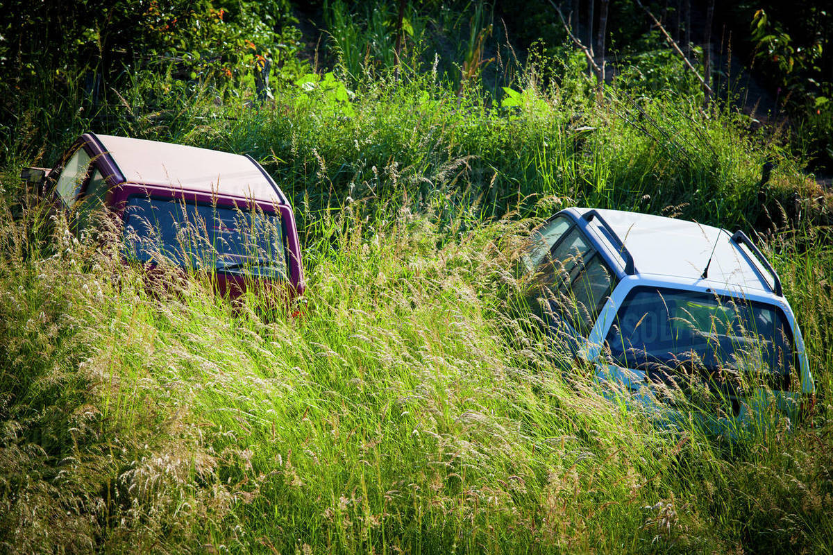 France, Corsica, Countryside parking - Royalty-free Stock Photo | Dissolve