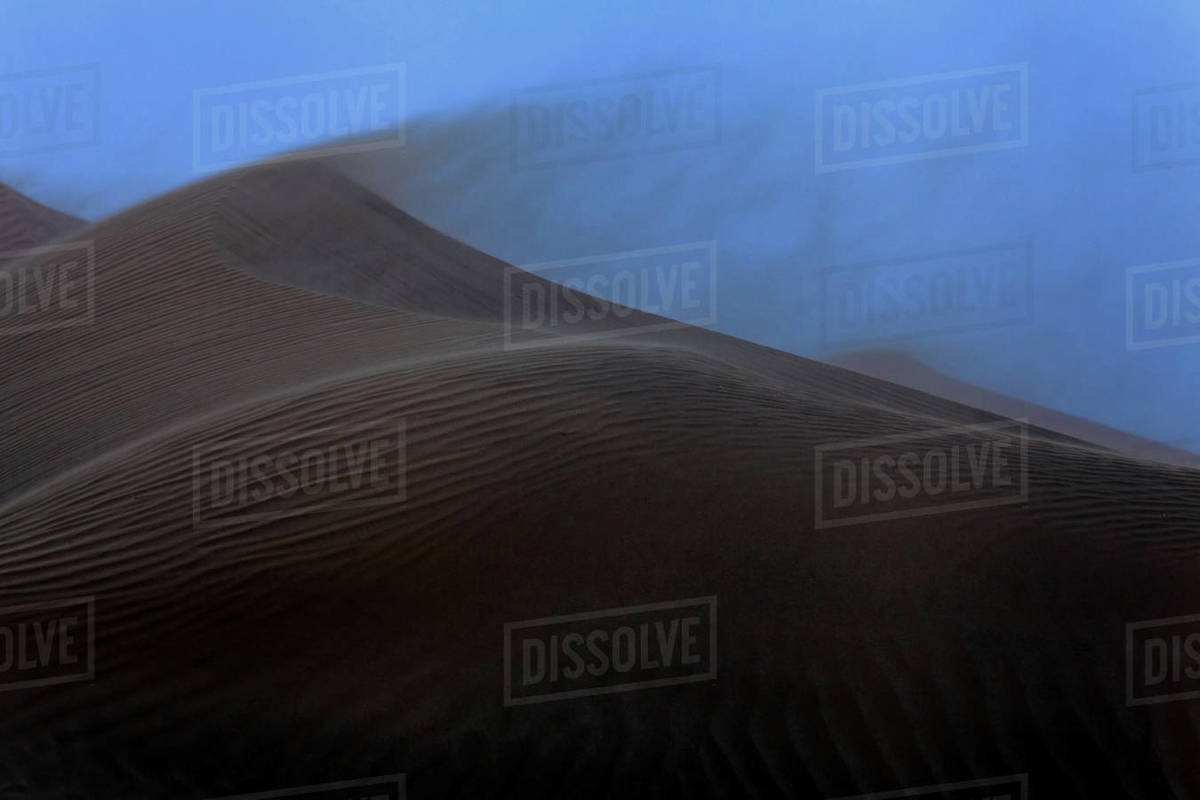 Sand storm in the desert, Riyadh, Saudi Arabia - Royalty-free Stock ...
