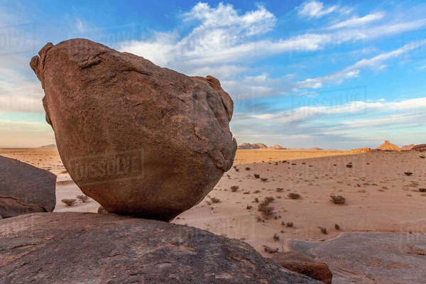 Boulders in the desert, Riyadh, Saudi Arabia - Royalty-free Stock Photo ...