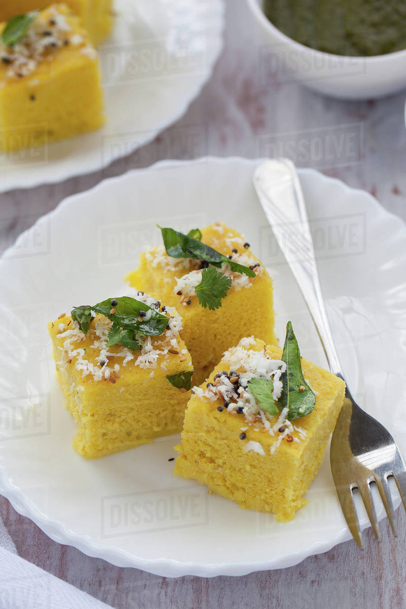 Dohla- Steamed gram flour cake - Royalty-free Stock Photo | Dissolve