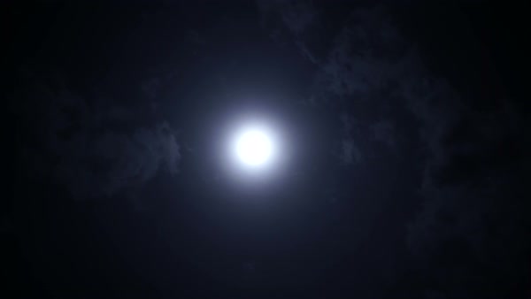 Dramatic full moon night sky - Stock Video Footage - Dissolve