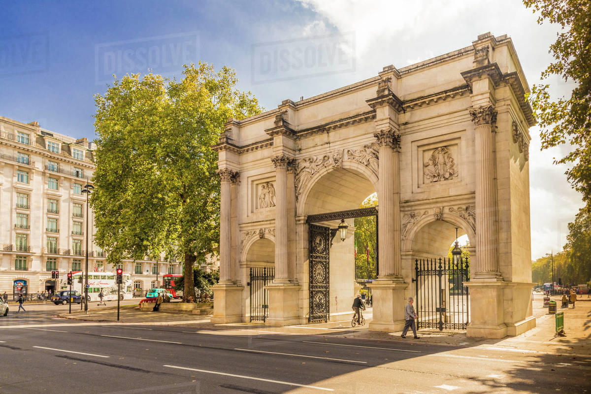 Marble Arch, London, England, United Kingdom, Europe - Royalty-free ...