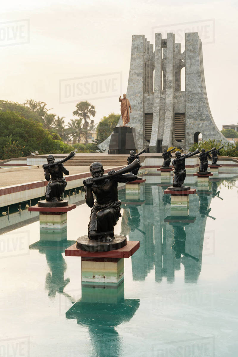 Kwame Nkrumah Memorial Park and Mausoleum, Accra, Ghana, Africa - Stock ...