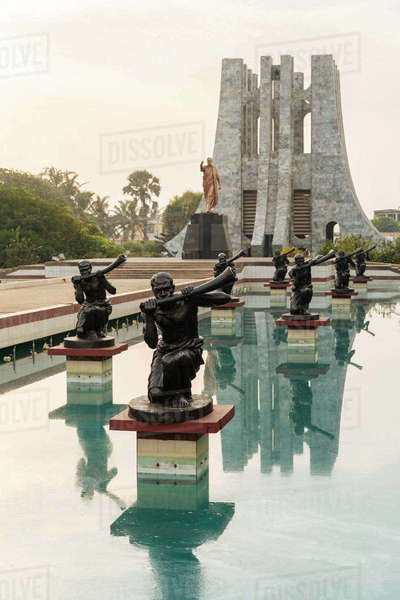 Kwame Nkrumah Memorial Park and Mausoleum, Accra, Ghana, Africa - Stock ...