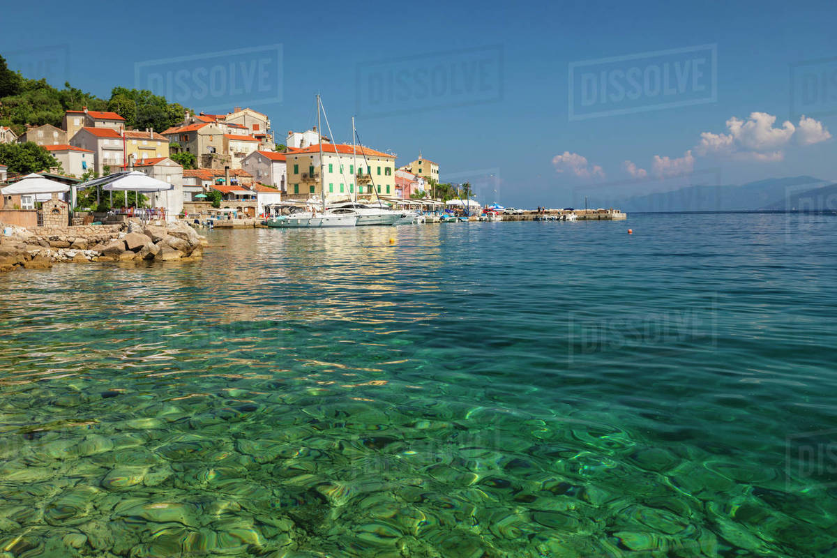 Valun, Cres Island, Kvarner Gulf, Croatia, Europe - Royalty-free Stock ...