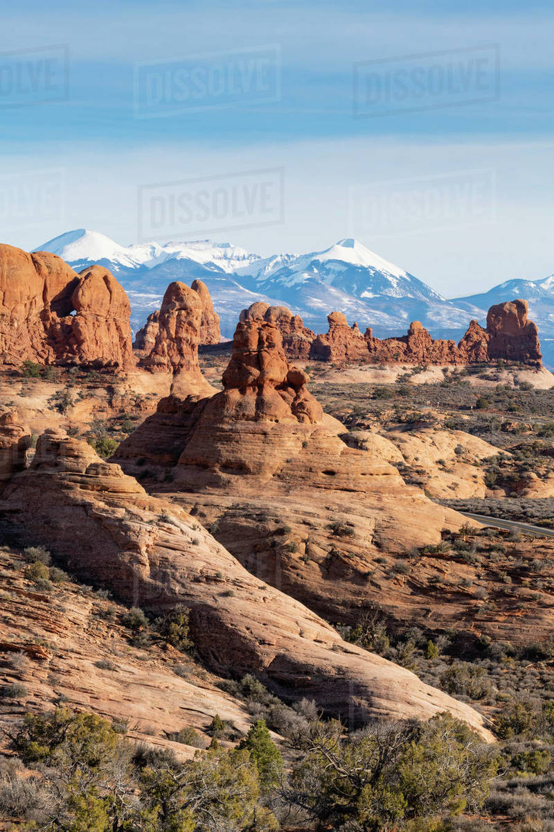 Elephant Butte, Arches National Park, Moab, Utah, United States of ...