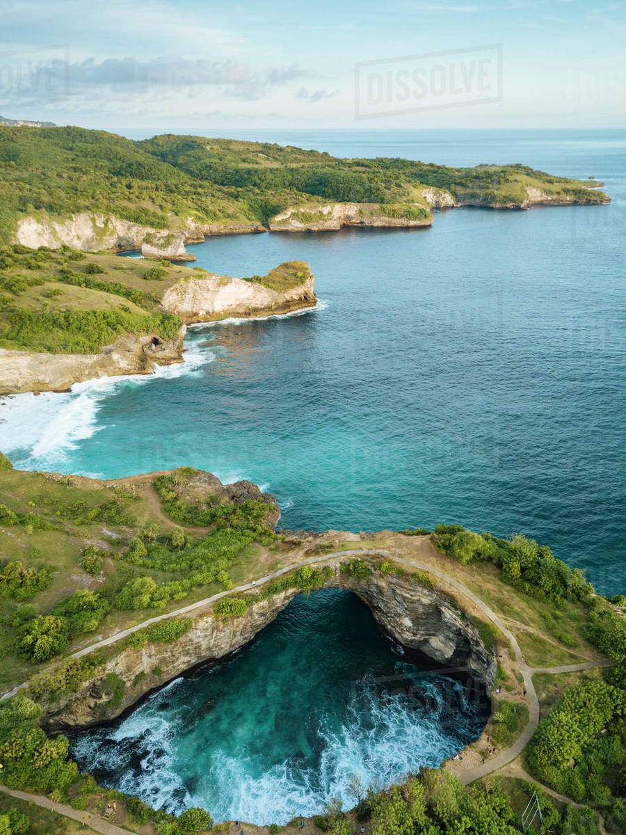 Broken Beach, Klungkung, Nusa Penida, Bali, Indonesia, Southeast Asia ...