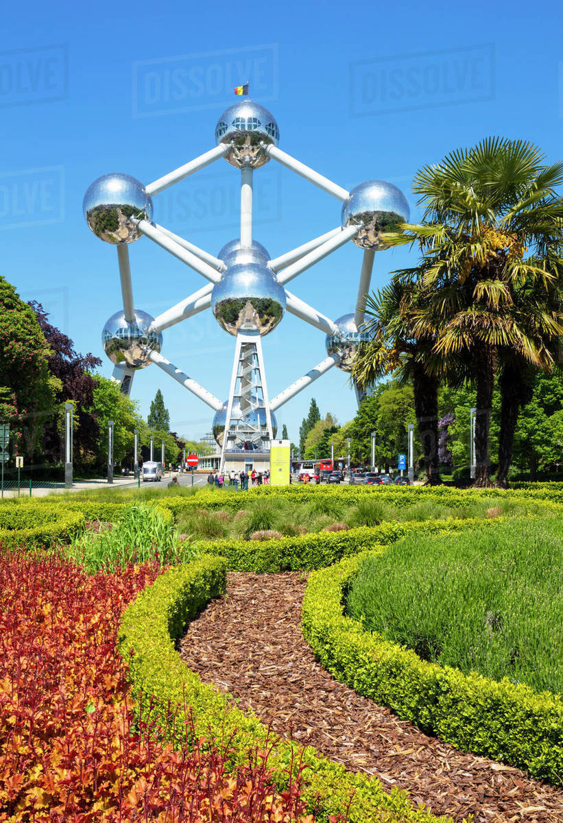 Brussels Atomium, Square de l'Atomium, Boulevard de Centaire, Brussels ...