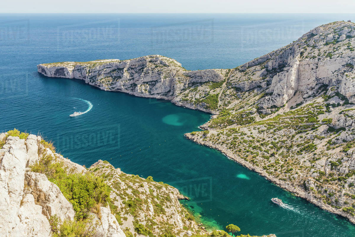 Calanques National Park, Bouches du Rhone, Provence Alpes Cote d'Azur ...