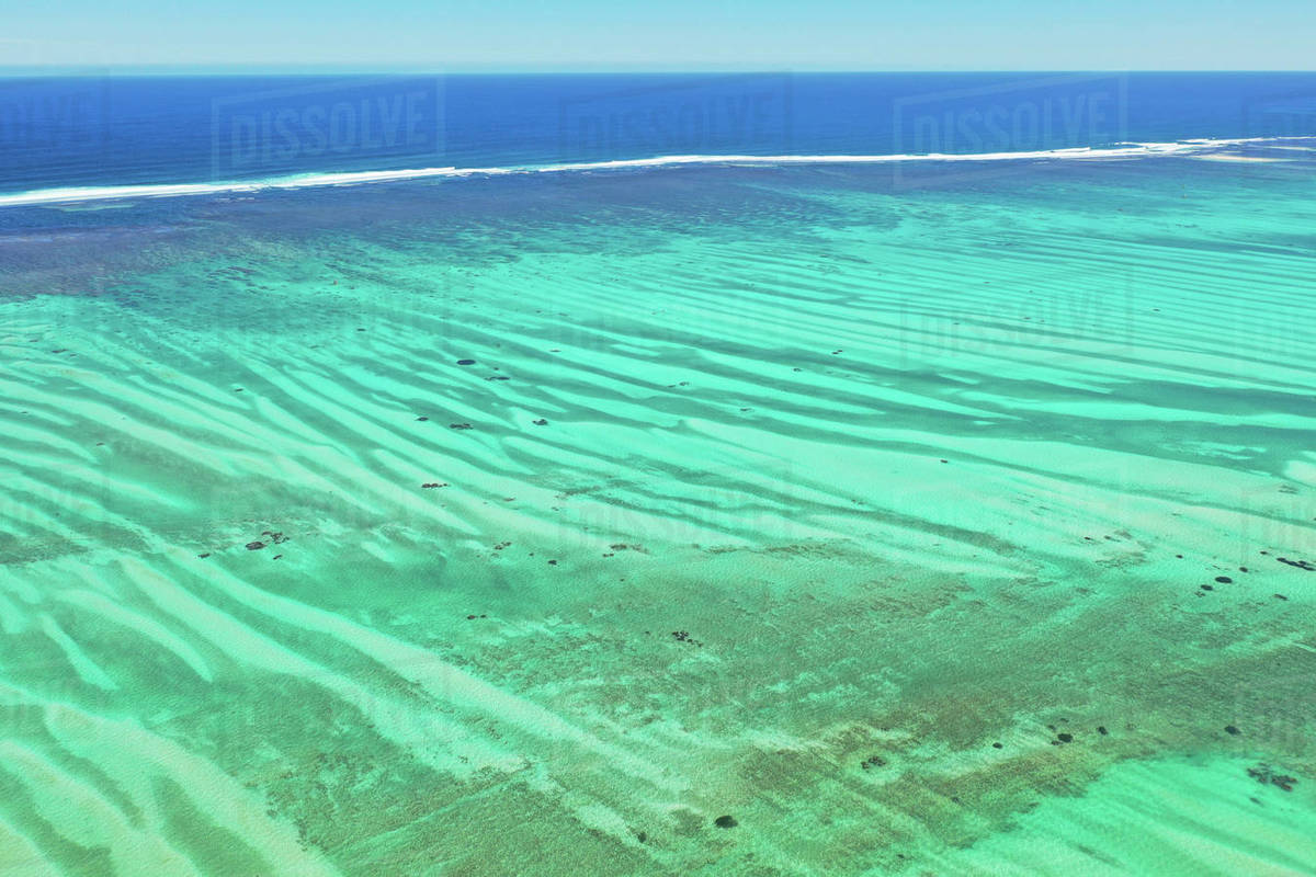 Coral reef near Salary, South Western coast of Madagascar, Indian Ocean ...