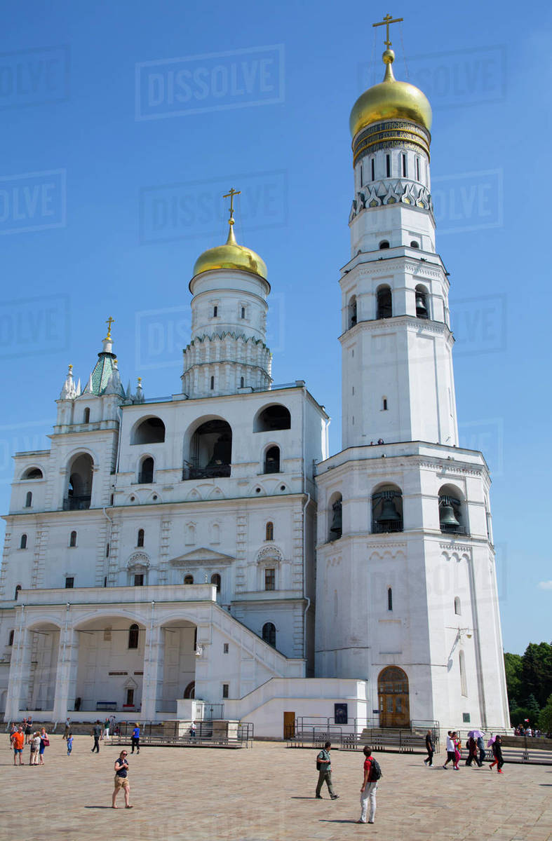 Ivan the Great Bell Tower, Kremlin, UNESCO World Heritage Site, Moscow ...