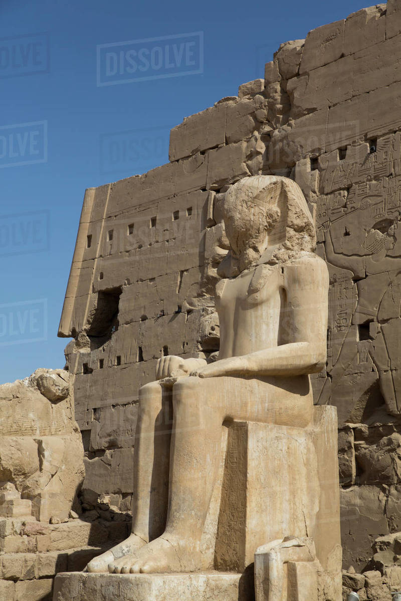 Colossus of Tuthmosis III, Eighth Karnak Temple Complex, UNESCO World ...