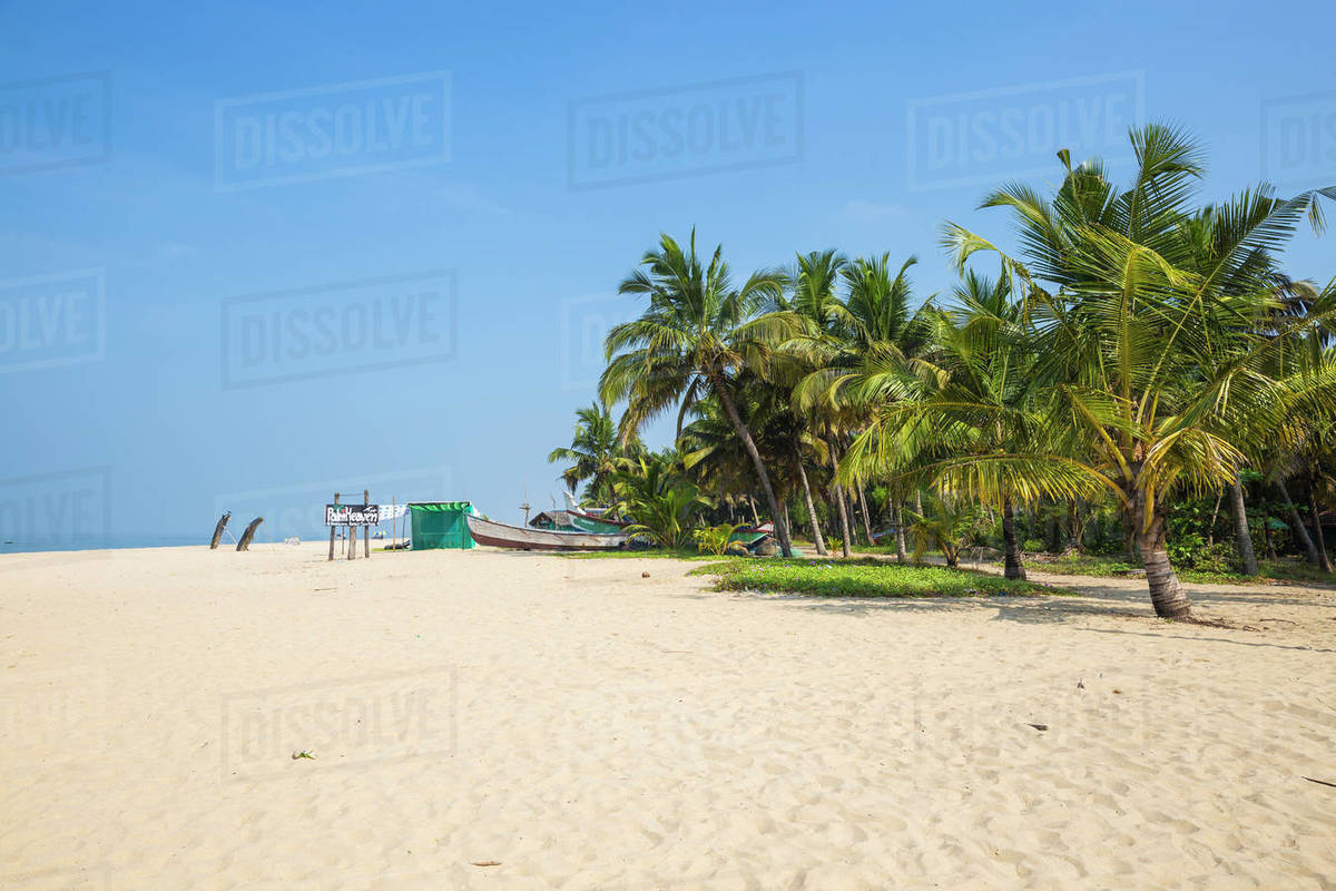 Marari Beach, Alleppey (Alappuzha), Kerala, India, Asia - Stock Photo ...