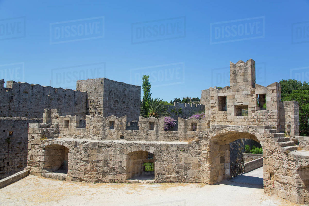 Gate of St. Paul, Rhodes Old Town, UNESCO World Heritage Site, Rhodes ...