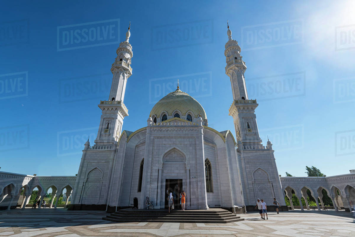 White Mosque, Bolgar, UNESCO World Heritage Site, Republic of Tatarstan ...