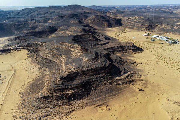 Aerials of the Bir Hima Rock Petroglyphs and Inscriptions, UNESCO World ...