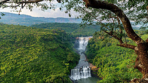 Kambadaga waterfalls, Fouta Djallon, Guinea Conakry, West Africa ...
