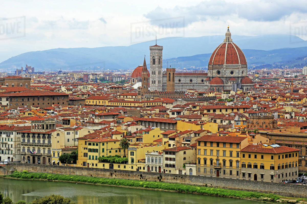 Florence, UNESCO World Heritage Site, Tuscany, Italy, Europe - Stock ...