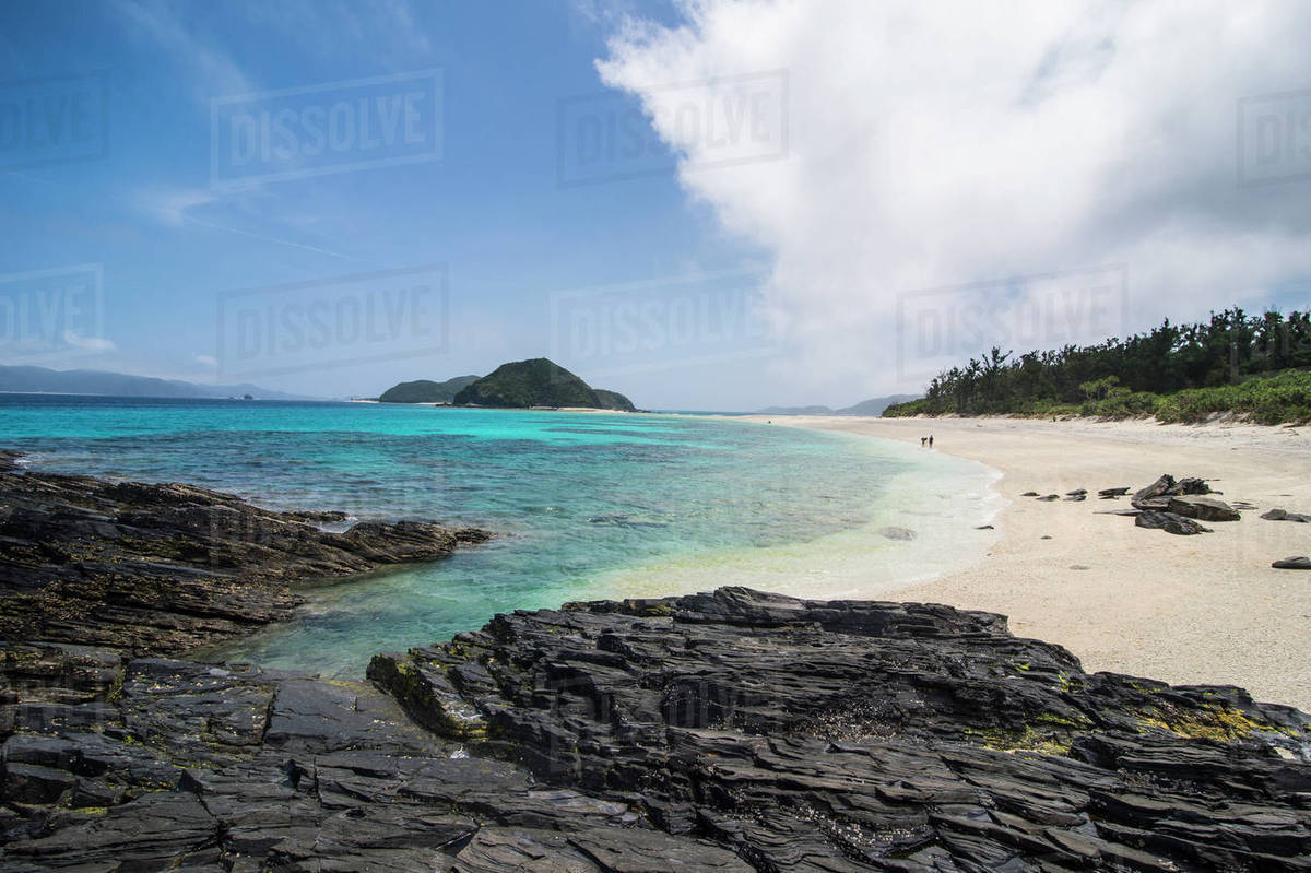 Furuzamami Beach, Zamami Island, Kerama Islands, Okinawa, Japan, Asia ...