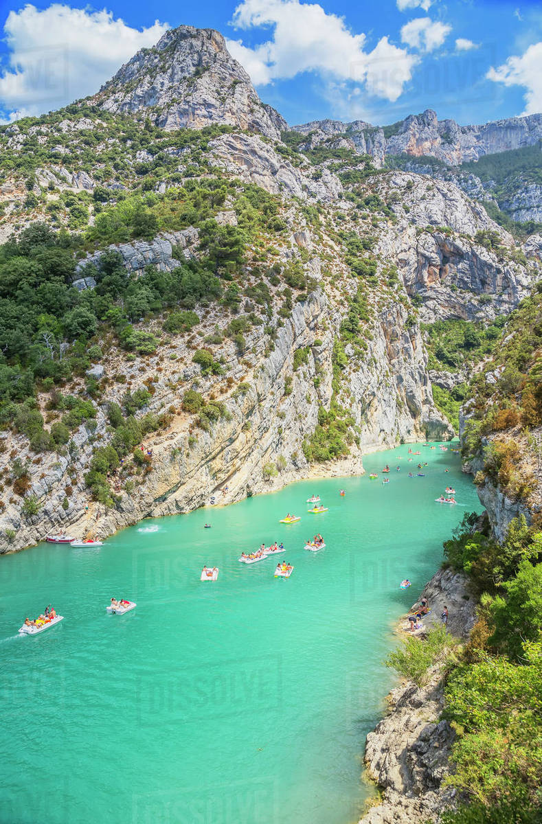 Lake St. Croix, Gorges du Verdon, Provence-Alpes-Cote d'Azur, Provence ...