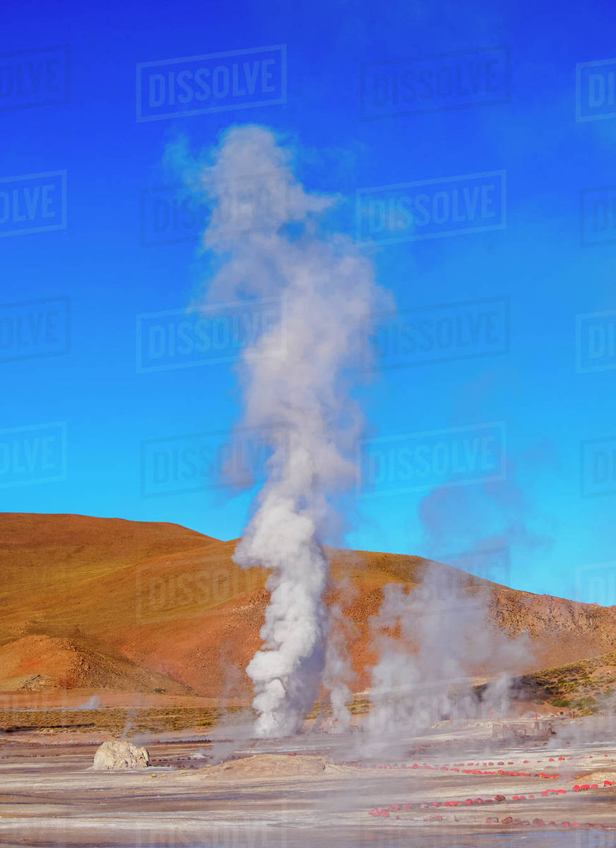 Geysers El Tatio, Antofagasta Region, Chile, South America - Stock ...