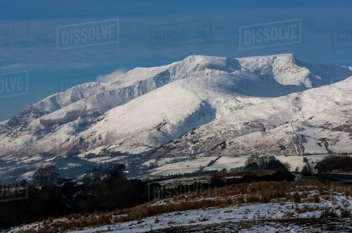 Saddleback, Blencathra, Threlkeld, Keswick, Lake District National Park ...