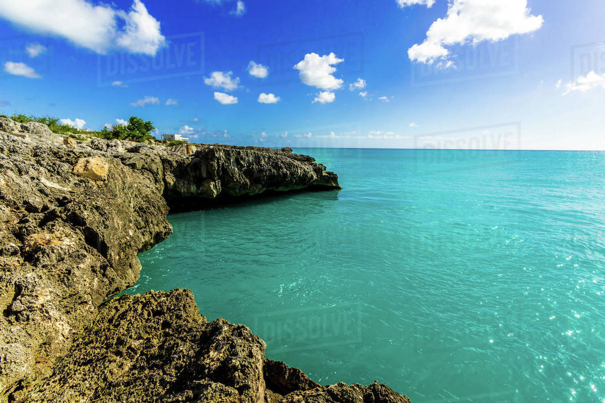 Scenery in Saba, a Caribbean island, the smallest special municipality ...