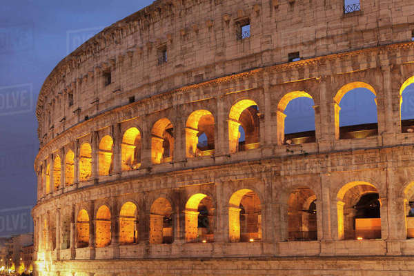 Colosseum (Colosseo), UNESCO World Heritage Site, Rome, Lazio, Italy ...