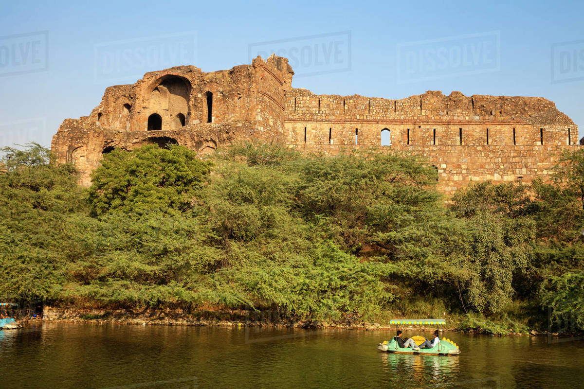 Purana Quila, Old Fort, Delhi, India, Asia - Royalty-free Stock Photo ...