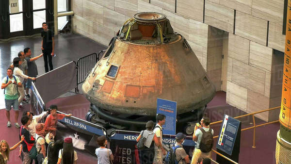 WASHINGTON, DC, USA - SEPTEMBER 10, 2015: a high angle view of the ...