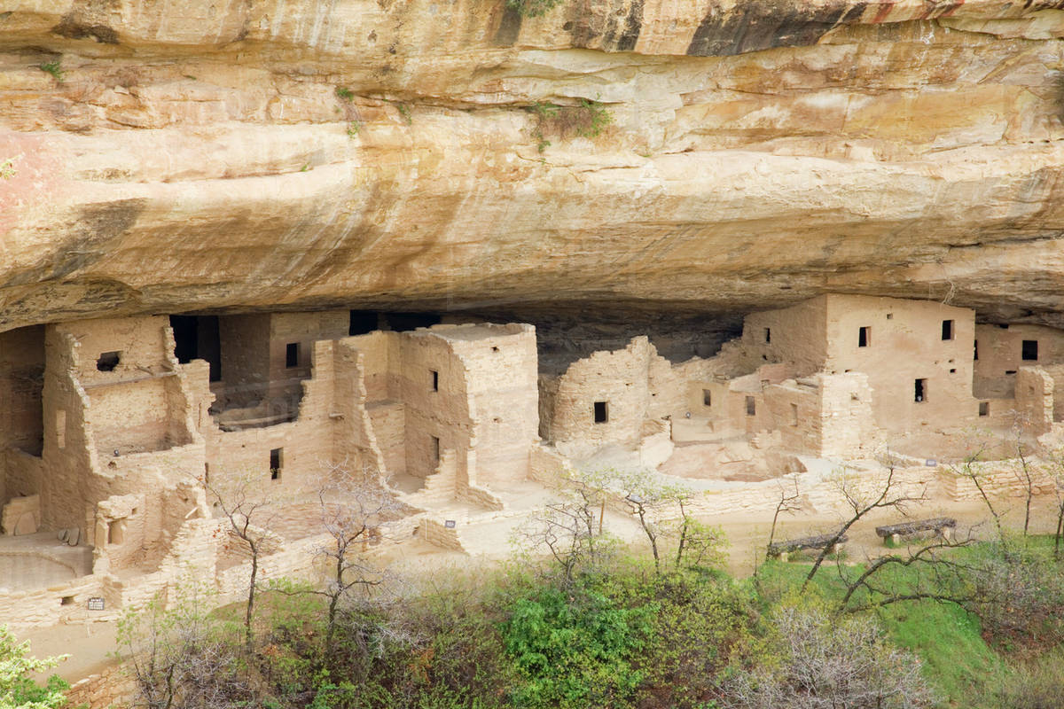 CO, Colorado, Mesa Verde National Park, home of Ancestral Pueblo people ...