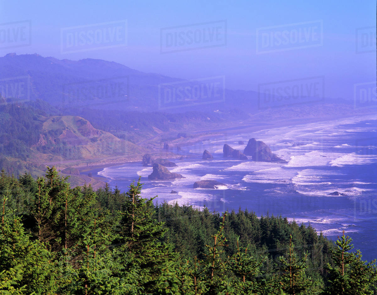 Oregon, Oregon Coast, Cannon Beach - Royalty-free Stock Photo | Dissolve